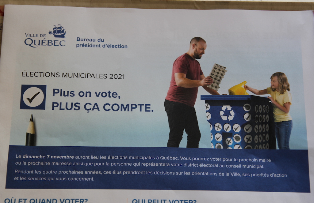 « Plus on vote, plus ça compte » – Le Carrefour de Québec