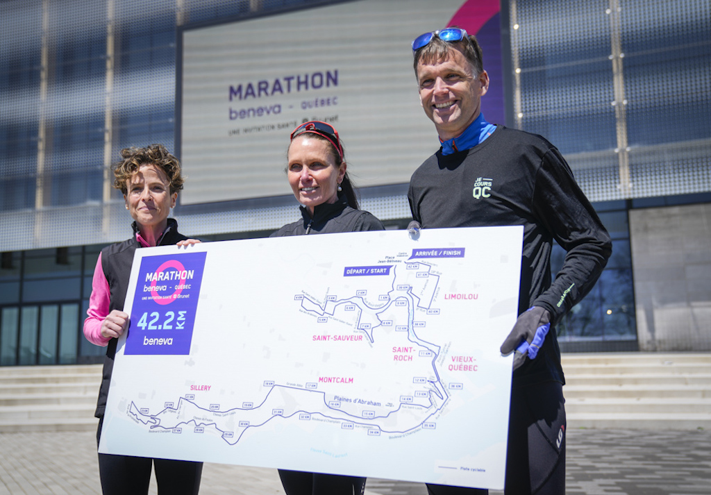 Un parcours réinventé pour le Marathon de Québec – Le Carrefour de Québec