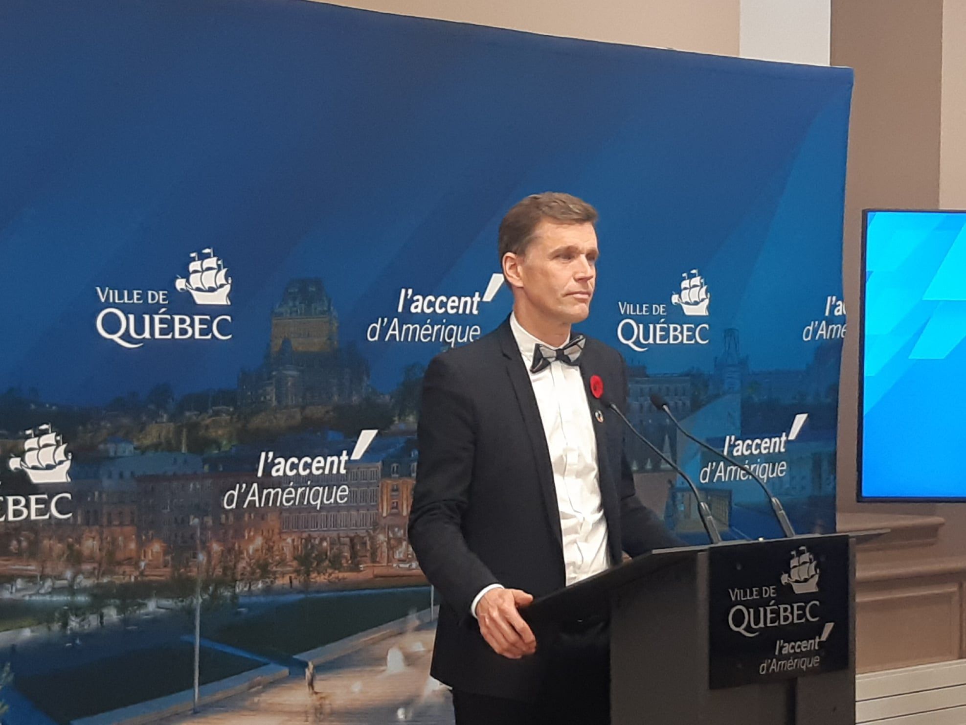 Le maire de Québec veut faire de la lutte au réchauffement climatique ...