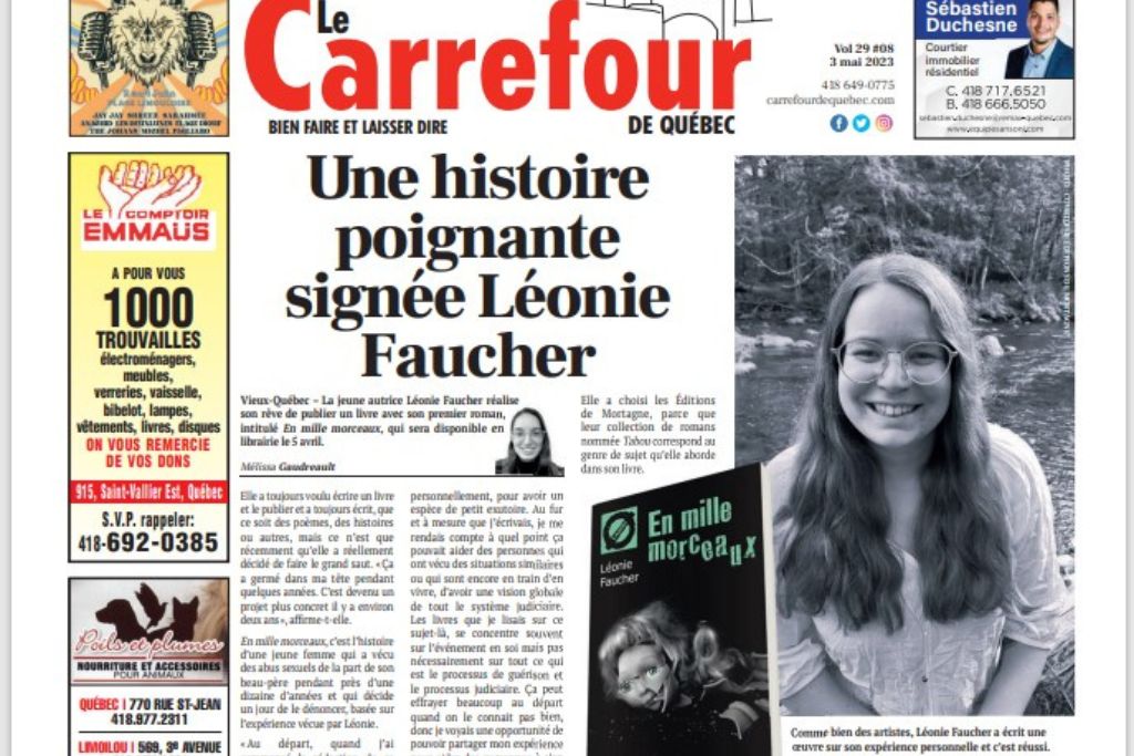 Lisez le journal Le Carrefour de Québec du 3 mai 2023