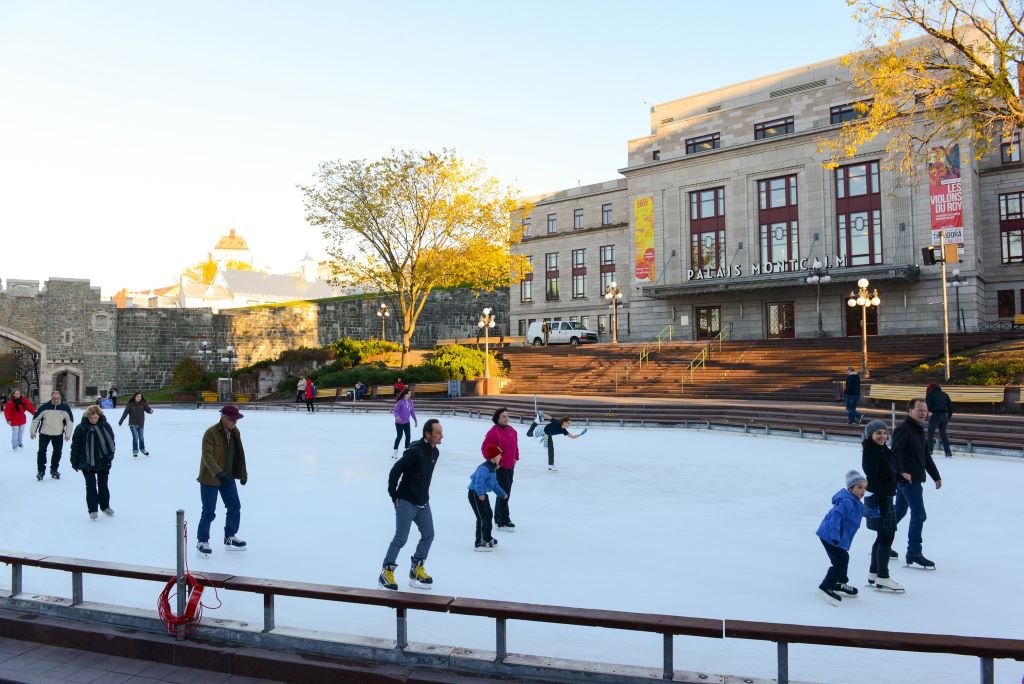 Où louer gratuitement des patins à Québec