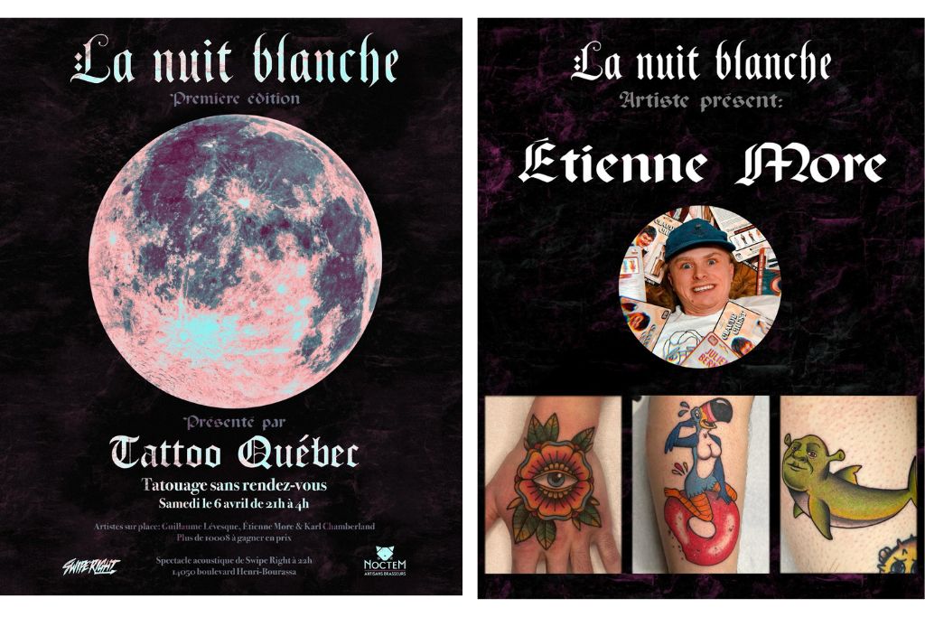 Tattoo Québec lance la 1ère édition de La nuit blanche