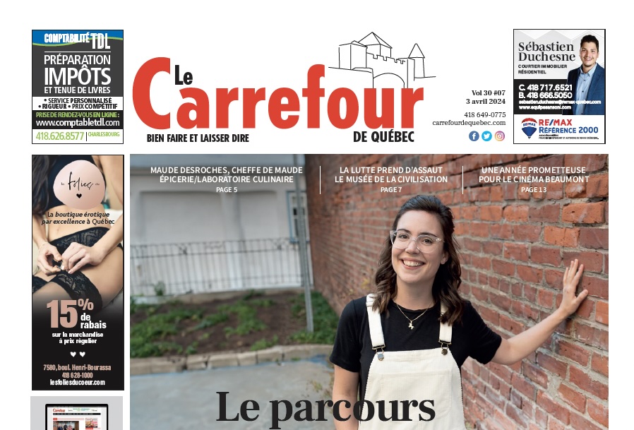 Le Carrefour de Québec – Journal d'avril 2024 – Le Carrefour de Québec