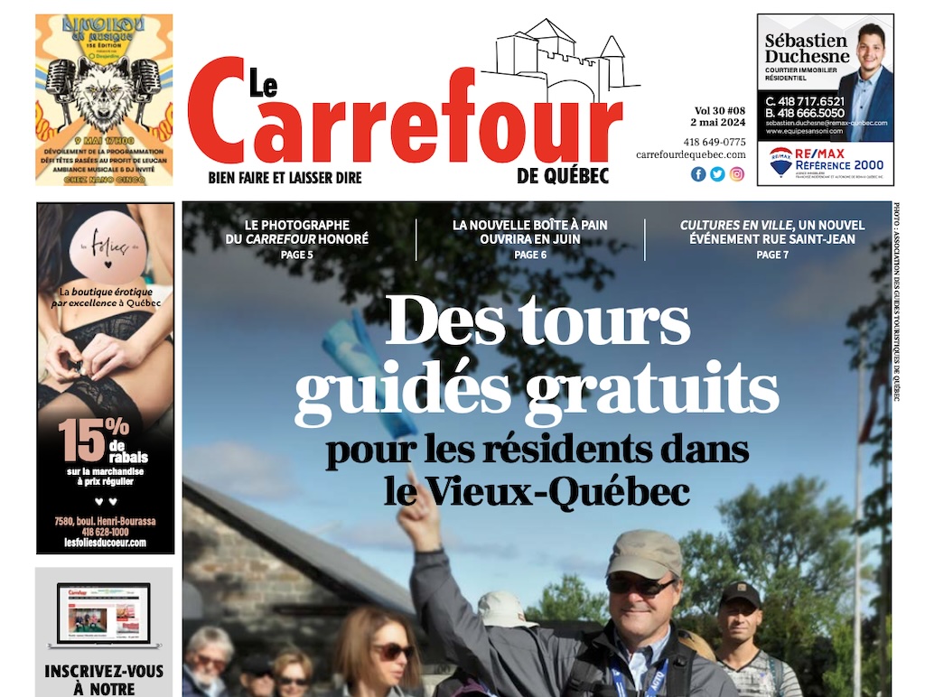 Le Carrefour de Québec – Journal de mai 2024 – Le Carrefour de Québec