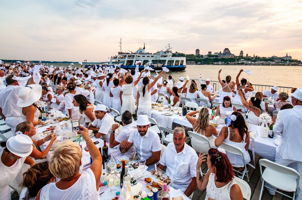 Le Dîner en Blanc fête son 10e anniversaire à Québec – Le Carrefour de ...