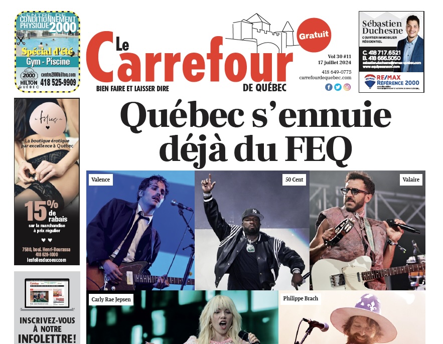 Le Carrefour de Québec – Journal du 17 juillet 2024 – Le Carrefour de ...