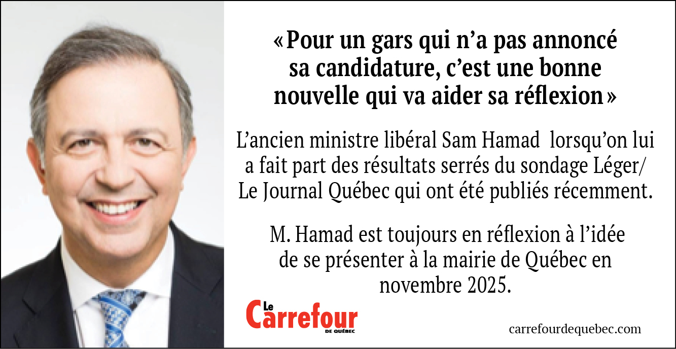 En ses mots: Sam Hamad