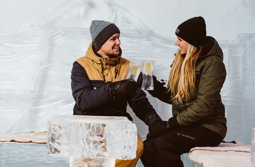 Un restaurant de glace unique à Québec – Le Carrefour de Québec