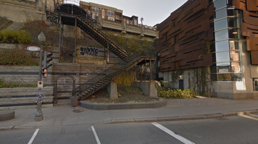 Fermeture de l'escalier du Faubourg