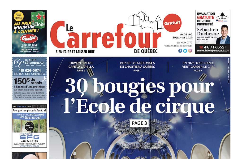 Le Carrefour de Québec – Journal du 29 janvier 2025 – Le Carrefour de ...