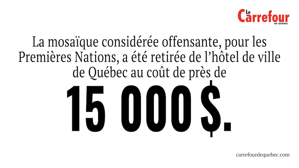 Le chiffre du jour: 15 000$ – Le Carrefour de Québec